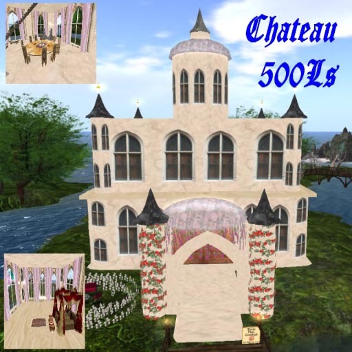 Second Life Marketplace - chateau de princesse