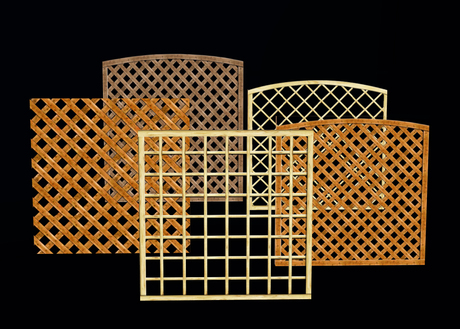 Second Life Marketplace - Full Perm 12 Wooden Fence and Trellis Textures 42