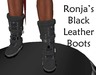 Second Life Marketplace - Ronja's Men's Black Leather Boots
