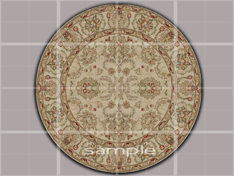 Second Life Marketplace - Classic Round Rugs Textures - With Shadow Effect