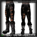 Second Life Marketplace - =Razorblade Jacket= Black Flag Punk Cargo Pants