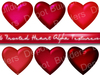 Second Life Marketplace - FULL PERM 6 Frosted Heart Alpha Textures - Red