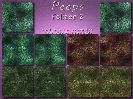 Second Life Marketplace - Peeps Textures Foliage 2