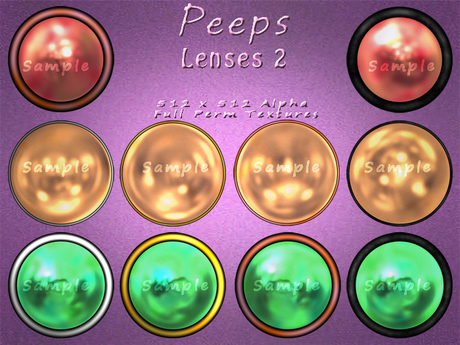 Second Life Marketplace - Peeps Textures Lenses 2