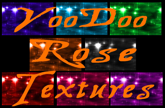 Second Life Marketplace - @~VooDoo Rose Textures~@ Drastic Starry Sky ...