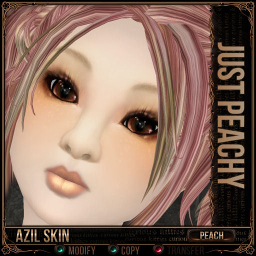Second Life Marketplace - =^.^= Curious Kitties - Azil Peach Skin ...