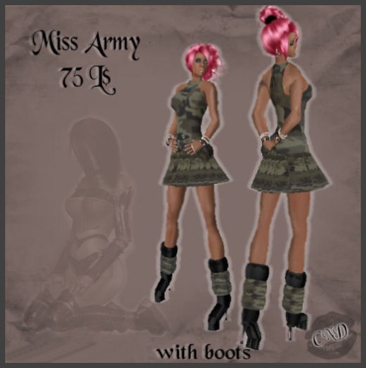 Second Life Marketplace - Miss Army