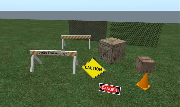 Second Life Marketplace - Under Construction Objects Boxed