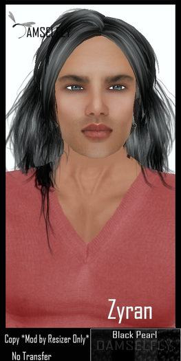 Second Life Marketplace - *~*Damselfly*~*Zyran Black Pearl