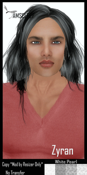 Second Life Marketplace - *~*Damselfly*~*Zyran White Pearl