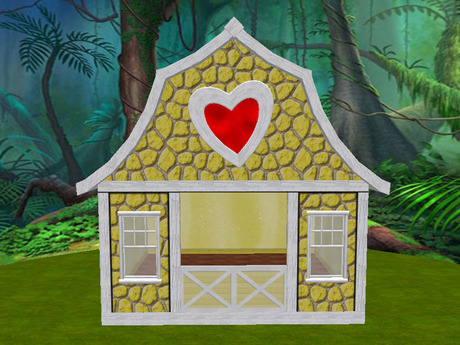 Second Life Marketplace - RE Fairy Tale Barn - Yellow Stone - A Fun ...
