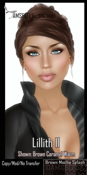Second Life Marketplace - *~*Damselfly*~*Lillith II Brown Mocha Splash