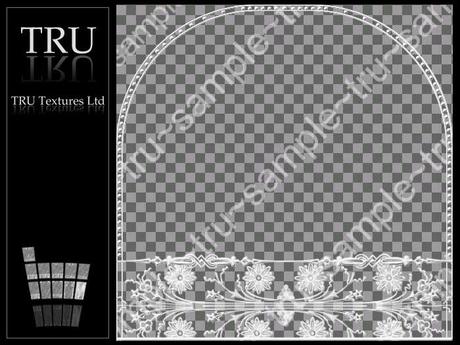 Second Life Marketplace - 11398: 10 x White Cast Iron Arches And ...