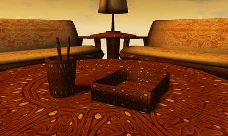 Second Life Marketplace - 1 prim "Living Room 3.5G w Table, 2 Sofas ...