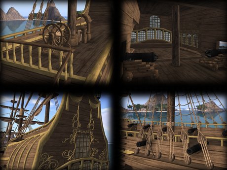 Second Life Marketplace - [H] The Trinity Pirate Ship