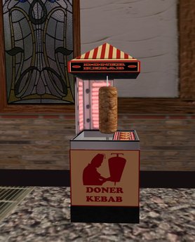 Second Life Marketplace - kebab stand dispenser