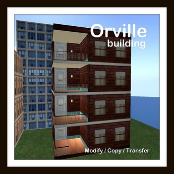 Second Life Marketplace - Orville Building [residential structure ...