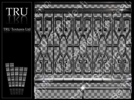 Second Life Marketplace - 24236: 22 x Seamless Polished Steel Railing ...