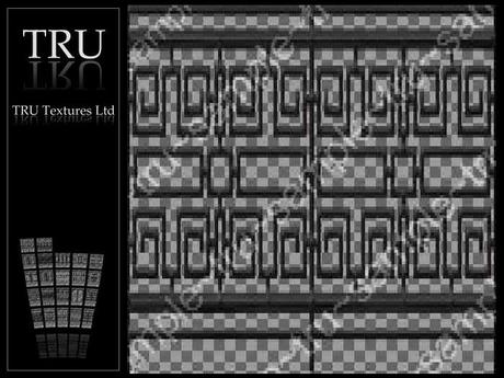 Second Life Marketplace - 24240: 22 x Seamless Black Wrought Iron ...