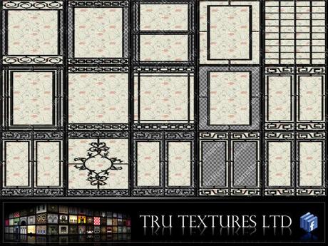 Second Life Marketplace - 28085: 21 x Cherry Blossom Asian Shoji Screen ...