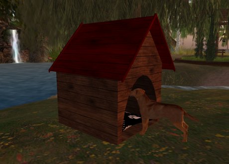 Second Life Marketplace - Simple doghouse