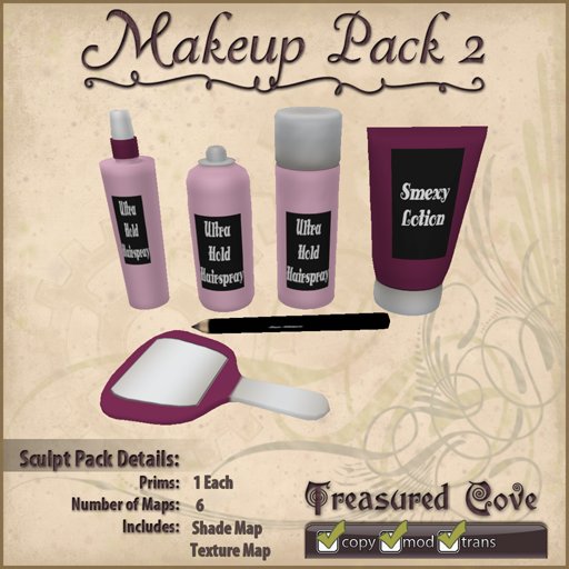 Second Life Marketplace - -TC- Makeup Pack 2 Clearance Priced