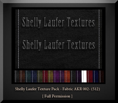 Second Life Marketplace - Shelly Laufer Texture Pack - Fabric AKR 002 ...