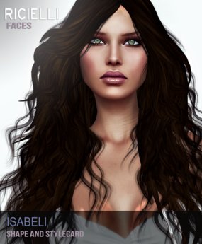 Second Life Marketplace - R.icielli - ISABELI Female Shape Model Shape