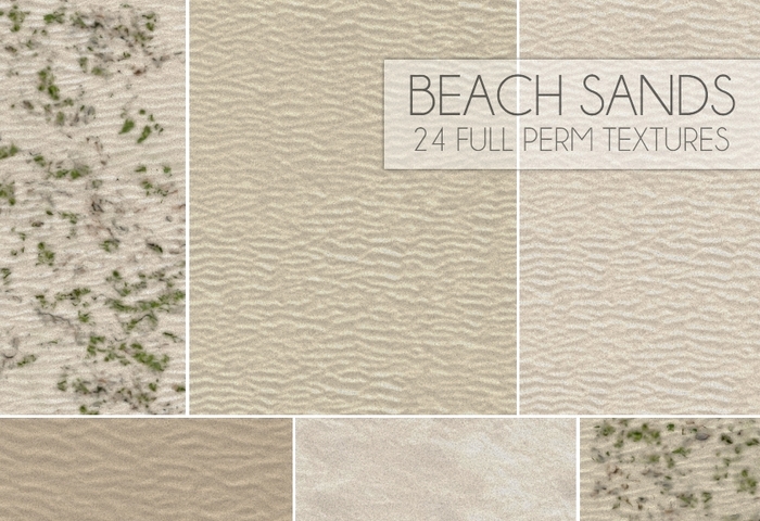 Second Life Marketplace - Beach Sands I 24 Seamless Terrain / Ground ...