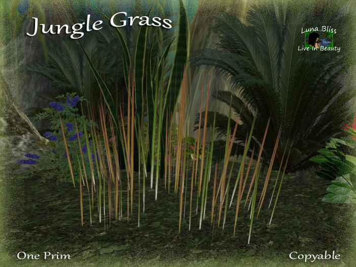 Second Life Marketplace - Jungle Grass Fields - For Rainforests & Jungles