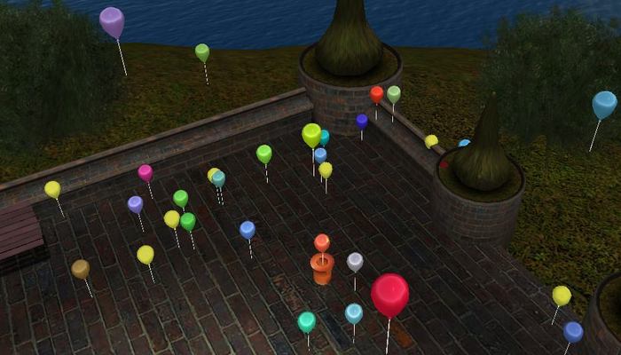 Second Life Marketplace - ELP-Balloons flying balloons for party ...