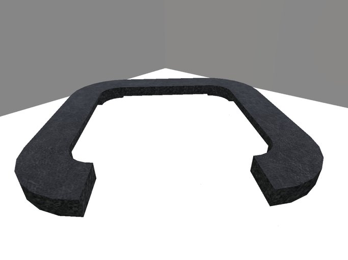 Second Life Marketplace Dance Stage Black Mod No Copy