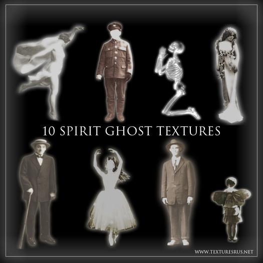 Second Life Marketplace - TRU Textures Ltd -10 Spirit Ghost Textures ...