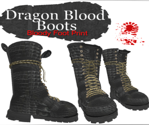 Second Life Marketplace - Dragon Blood Boots