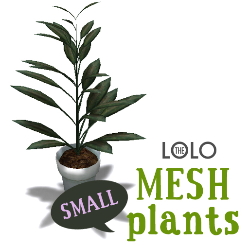 Second Life Marketplace - LOLO Potted House Plant #4 (100% mesh, counts ...