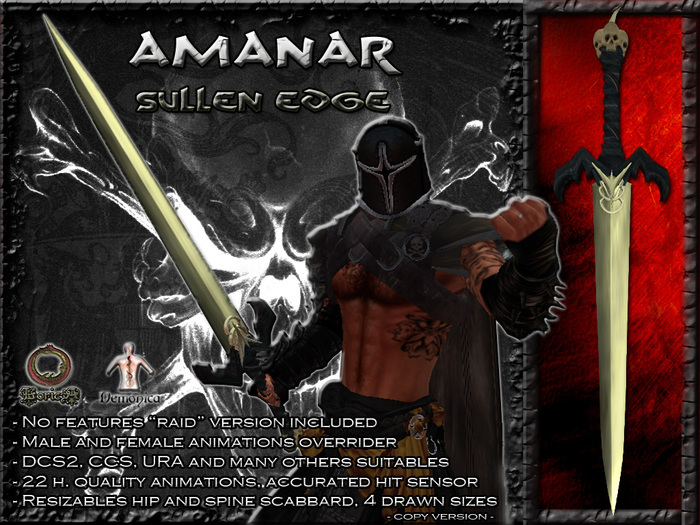 Second Life Marketplace - Amanar sword +Lorica+