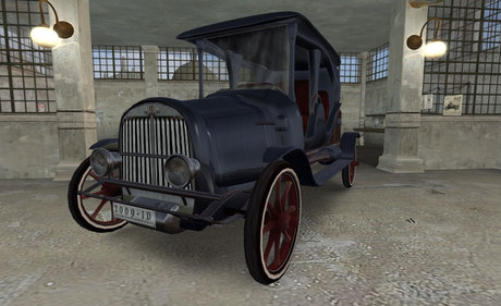 Second Life Marketplace - ~JD~ MTF sculpted Vintage Car - dark version