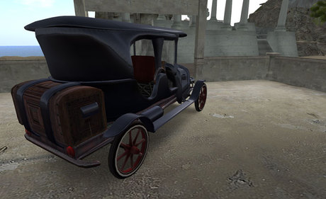 Second Life Marketplace - ~JD~ MTF sculpted Vintage Car - dark version