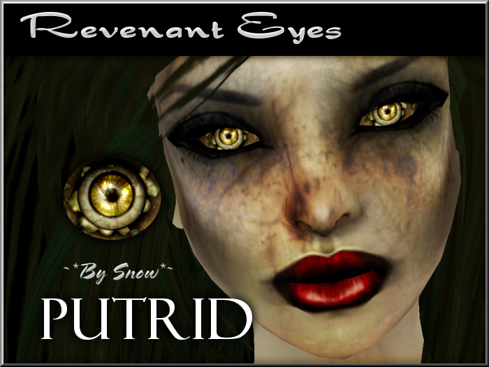Second Life Marketplace - ~*By Snow*~ Revenant Eyes (Putrid) w/ MESH