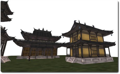 Second Life Marketplace - :Ryu Tiantongsi temple kit slx