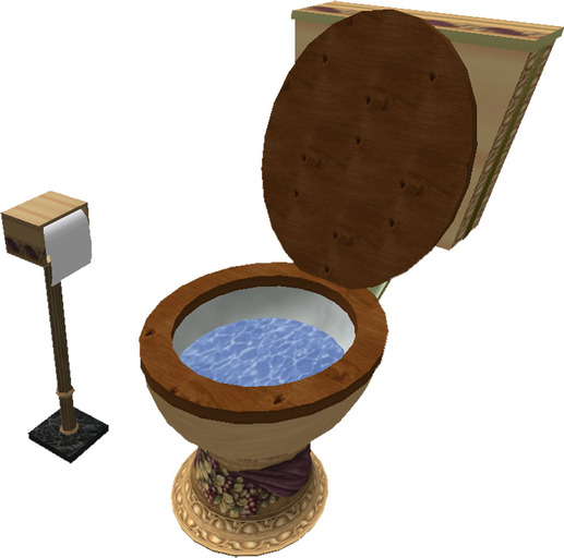 Second Life Marketplace - Dionysus, Ancient Roman styled bathroom suite ...