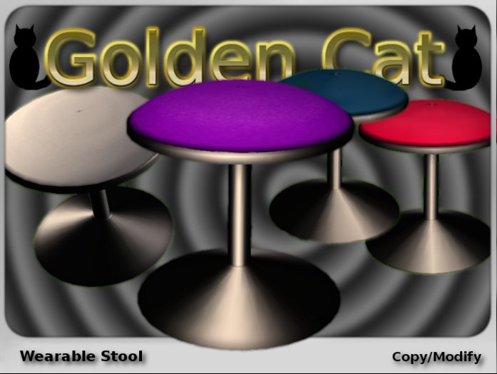 Second Life Marketplace - Fun Wearable Stool