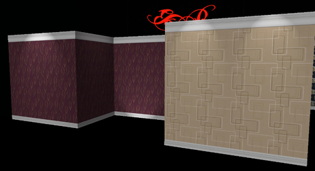 Second Life Marketplace - 72 Modern Wall Textures, Interior Design Wall ...