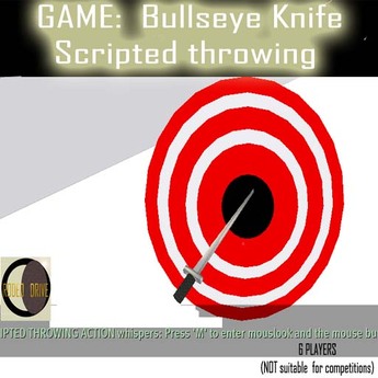 Second Life Marketplace - Bullseye game dartboard