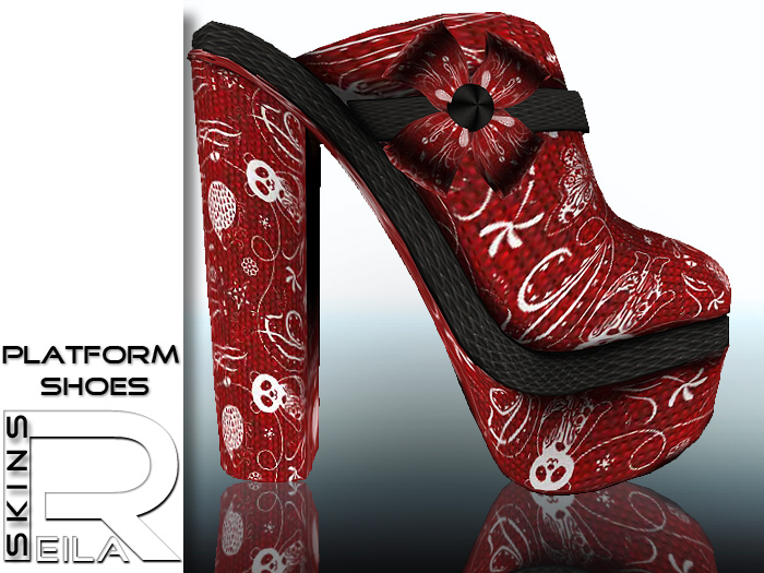 Second Life Marketplace - Reila Skins - Platform Shoes 3