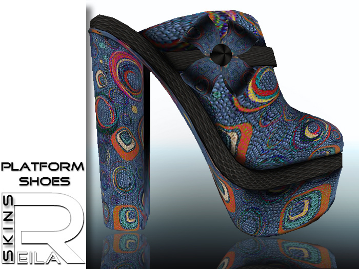 Second Life Marketplace - Reila Skins - Platform Shoes 4