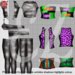 Second Life Marketplace - EZ templates - SKULLY outfit top corset vest ...