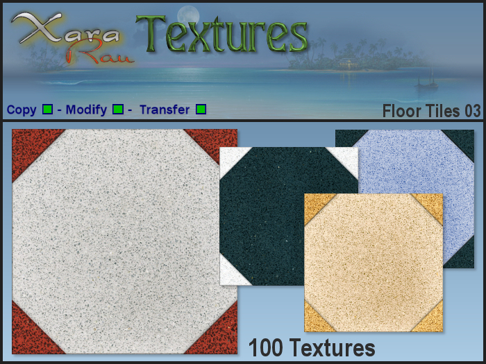 Second Life Marketplace - XR Textures - Floor Tiles 03