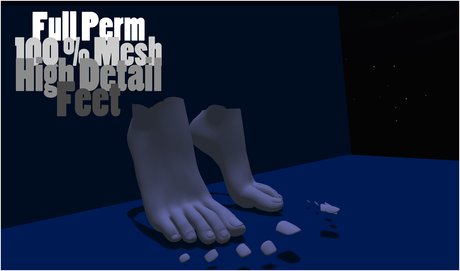 Second Life Marketplace - Full perm - Mesh Feet - Tiptoe - Female