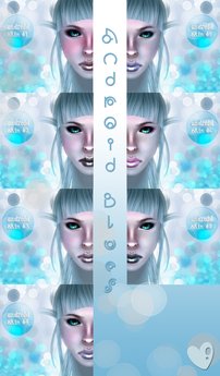 Second Life Marketplace - [[Bluecross]] :: Android Skin (Blues) :: Demo
